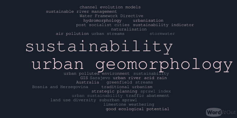 Geography, Urban Geomorphology and Sustainability – Geography Directions